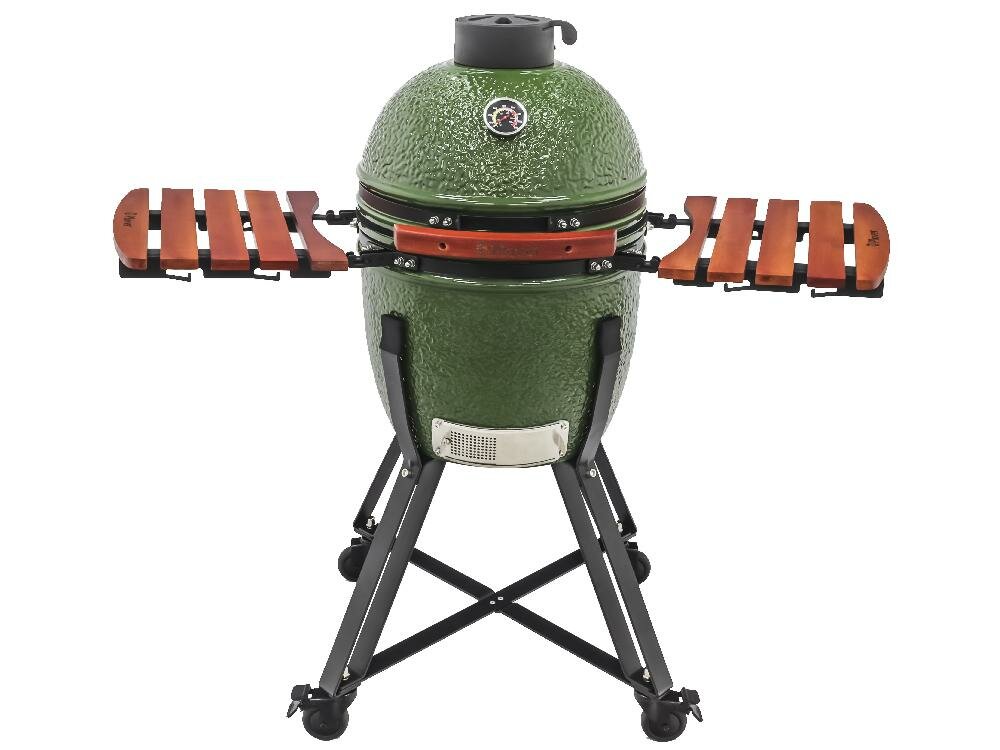 Керамический гриль барбекю SE-18 (зеленый), 46 см / 18 дюймов, Plover