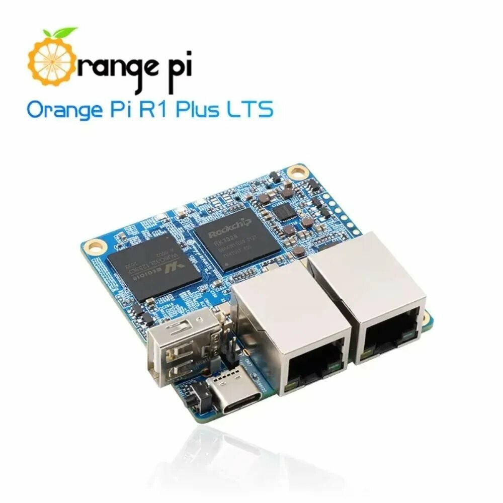 Orange Pi R1 Plus LTS 1GB RAM Rockchip RK3328 Плита