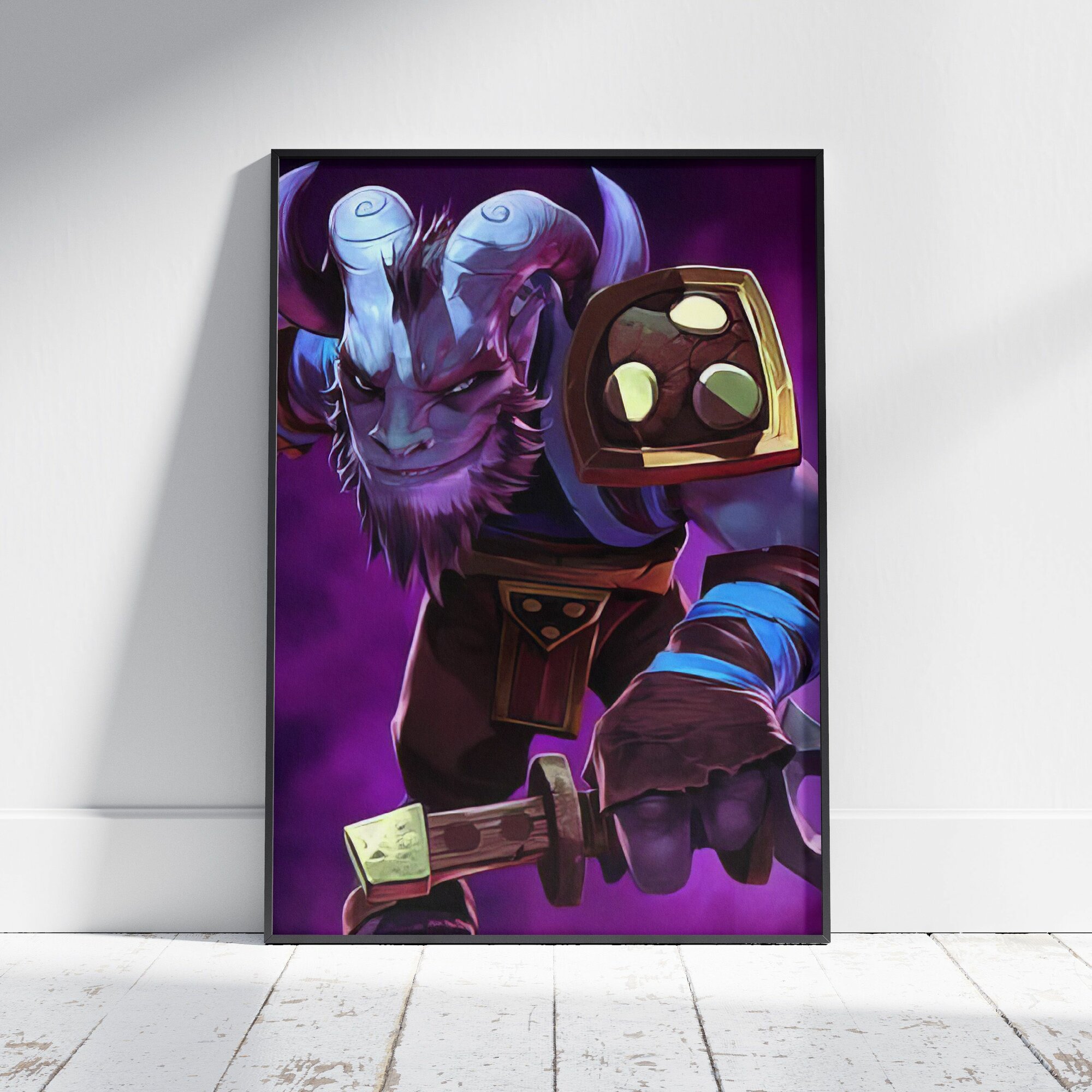 Плакат на стену для интерьера Dota 2 (Riki) - Постер по игре формата A3 (30х42 см)