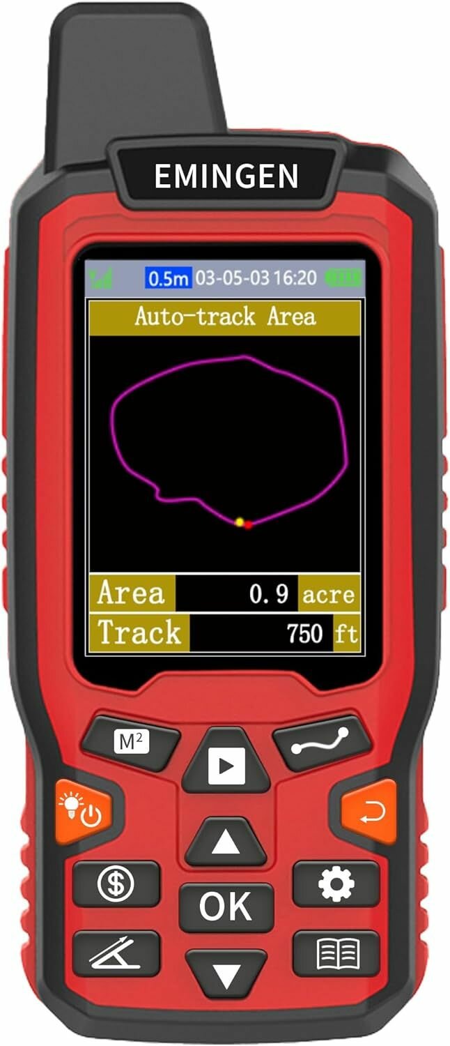 Портативный GPS-приемник ZL180 для геодезии, высокоточное прочное геодезическое оборудование для ранчо, садов, фермерских угодий и парковочных зон, измерение расстояний