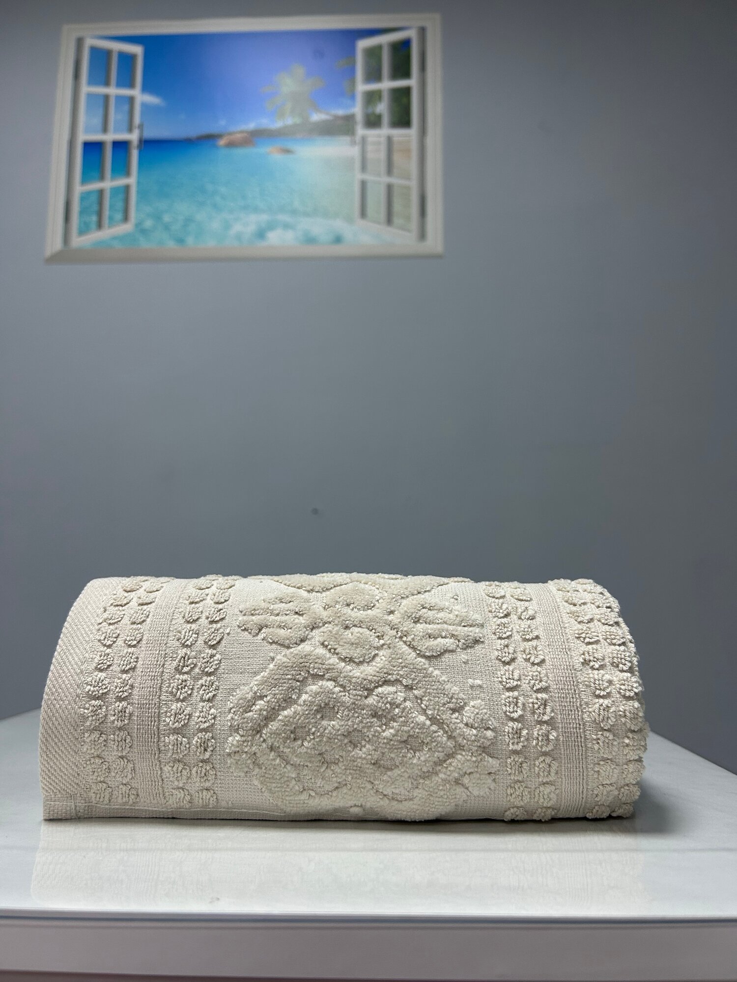 Полотенце махровое для Лица от Турецкого бренда BRAVO HOME. Состав- хлопок 100%. Размер 50 × 90 см. Количество 1 шт. Высокая плотность 500 г/м2. Цвет бежевый. Необходимый аксессуар