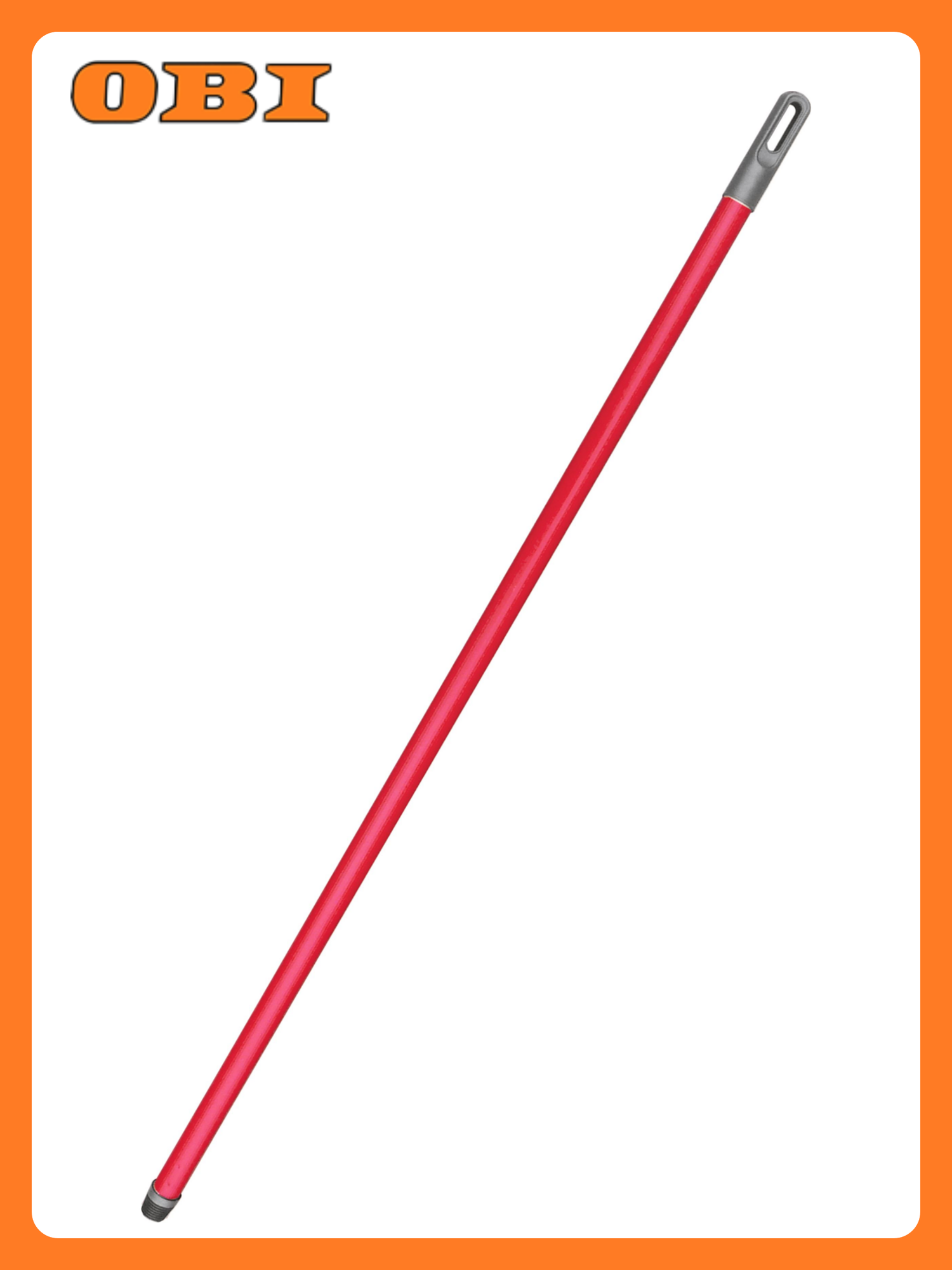 Рукоятка York, 120см, пластик, с резьбой, для щеток и насадок