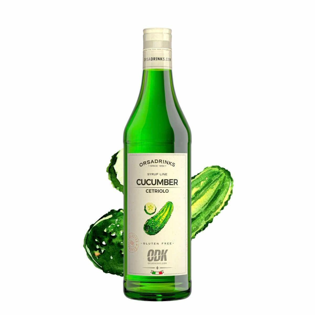 Сироп "Огурец" ODK; стекло; 0,75л.