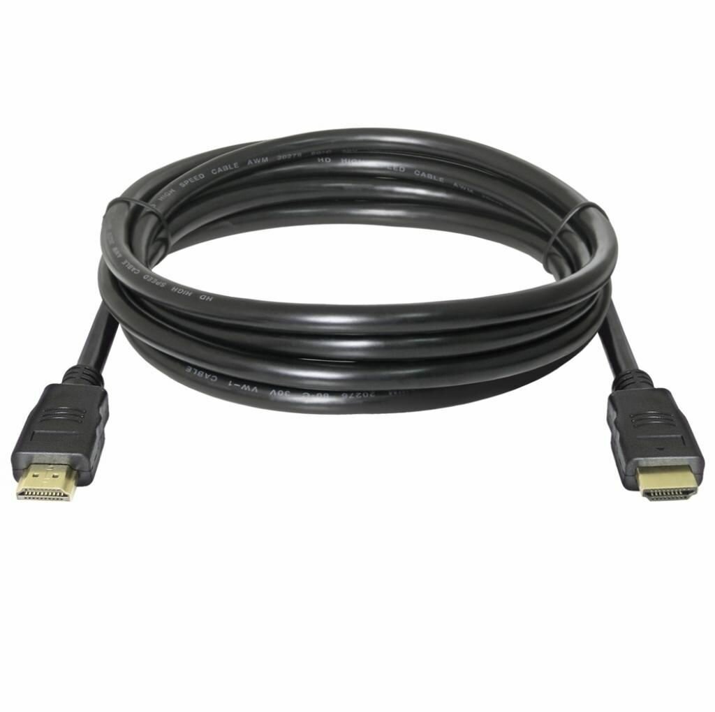 Кабель Defender 87353 HDMI m -> HDMI m, 5 метров, черный