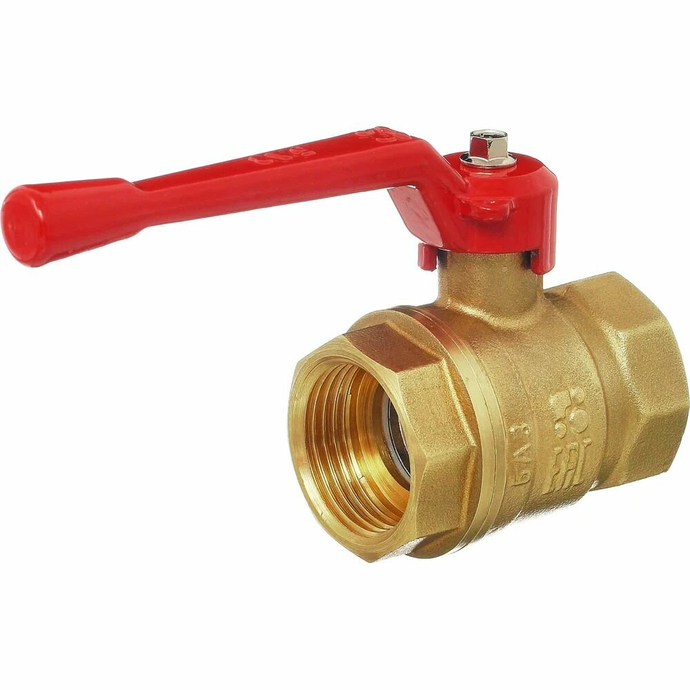 Шаровой кран БАЗ 11Б27п1 DN20 вр/вр рычаг PN40 серия Standart БАЗ. А30.0.20. НГ.40