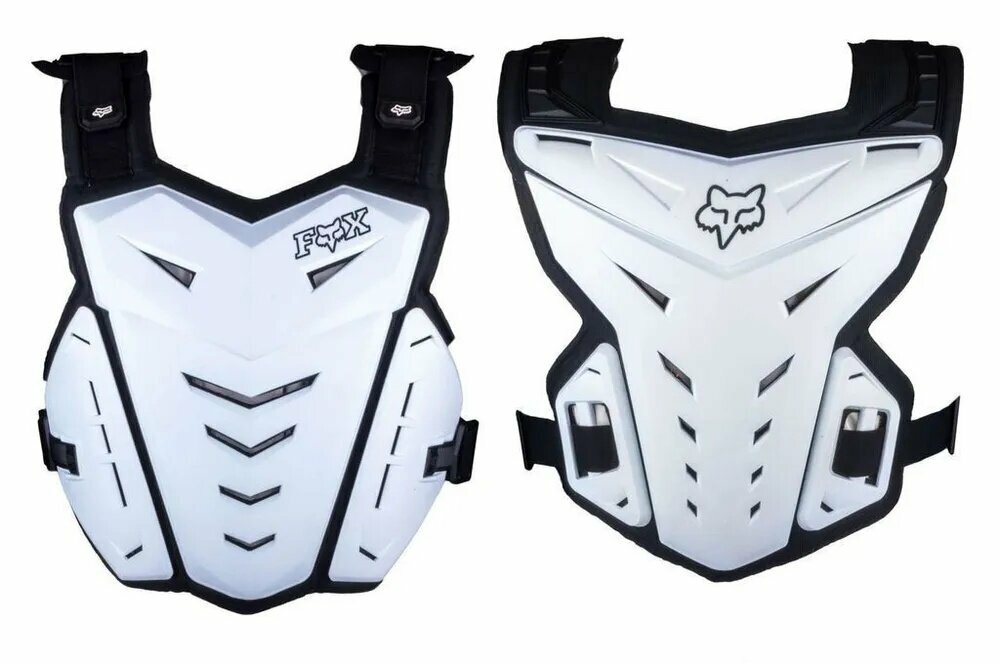 Мотозащита, размер: XL, цвет: белый