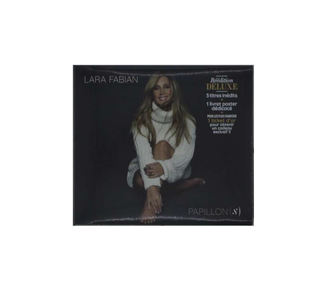 Диск LARA FABIAN - PAPILLON(DELUXE DIGIPAK,3 BONUS TRACKS) (1 CD)