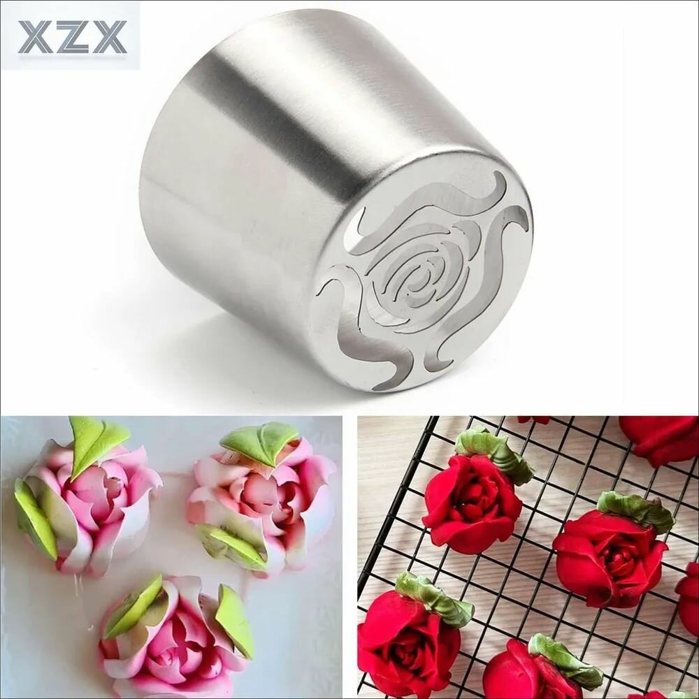 Насадка для кондитерского мешка, насадок: 1 шт, мешков: 1 шт