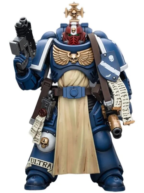Подвижная фигурка JOYTOY Warhammer 40K Ultramarines Sternguard Veteran with Auto Bolt Rifle Подарок на день рождения коллекция игрушек