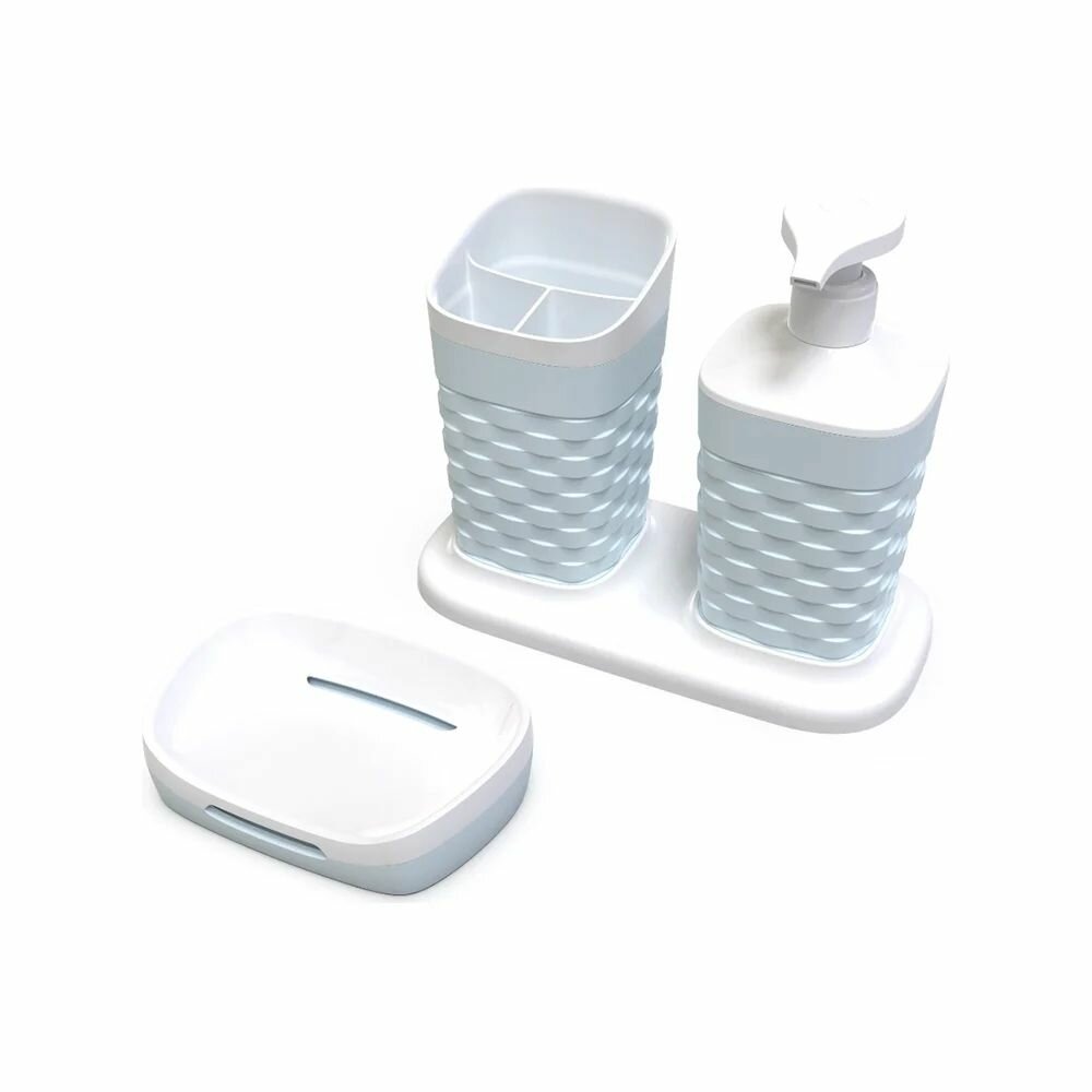 Набор для ванной комнаты полимербыт REEF 438353100