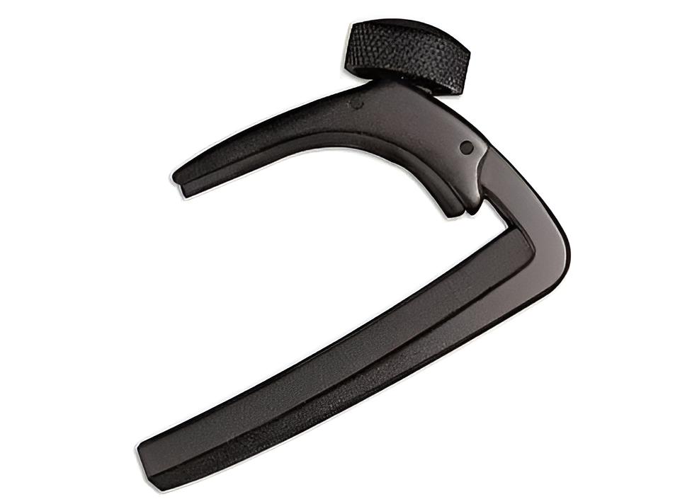 PLANET WAVES PW-CP-02 NS CAPO BLACK каподастр с винтовым зажимом, алюминий, цвет чёрный