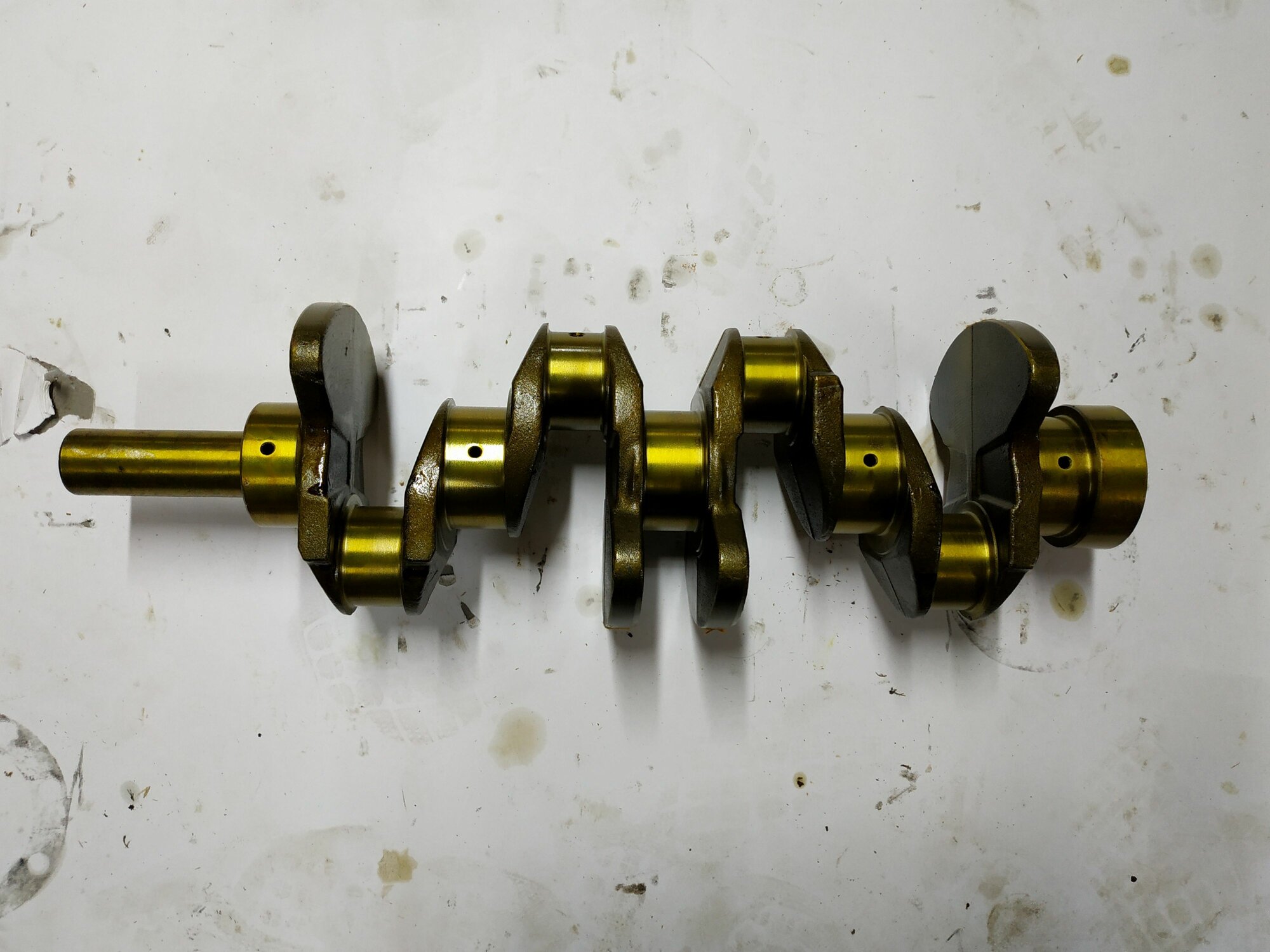 Коленвал Mitsubishi L200. Pajero 4D56 Hyundai H1. H100. Porter. Starex D4BA (HD49941)