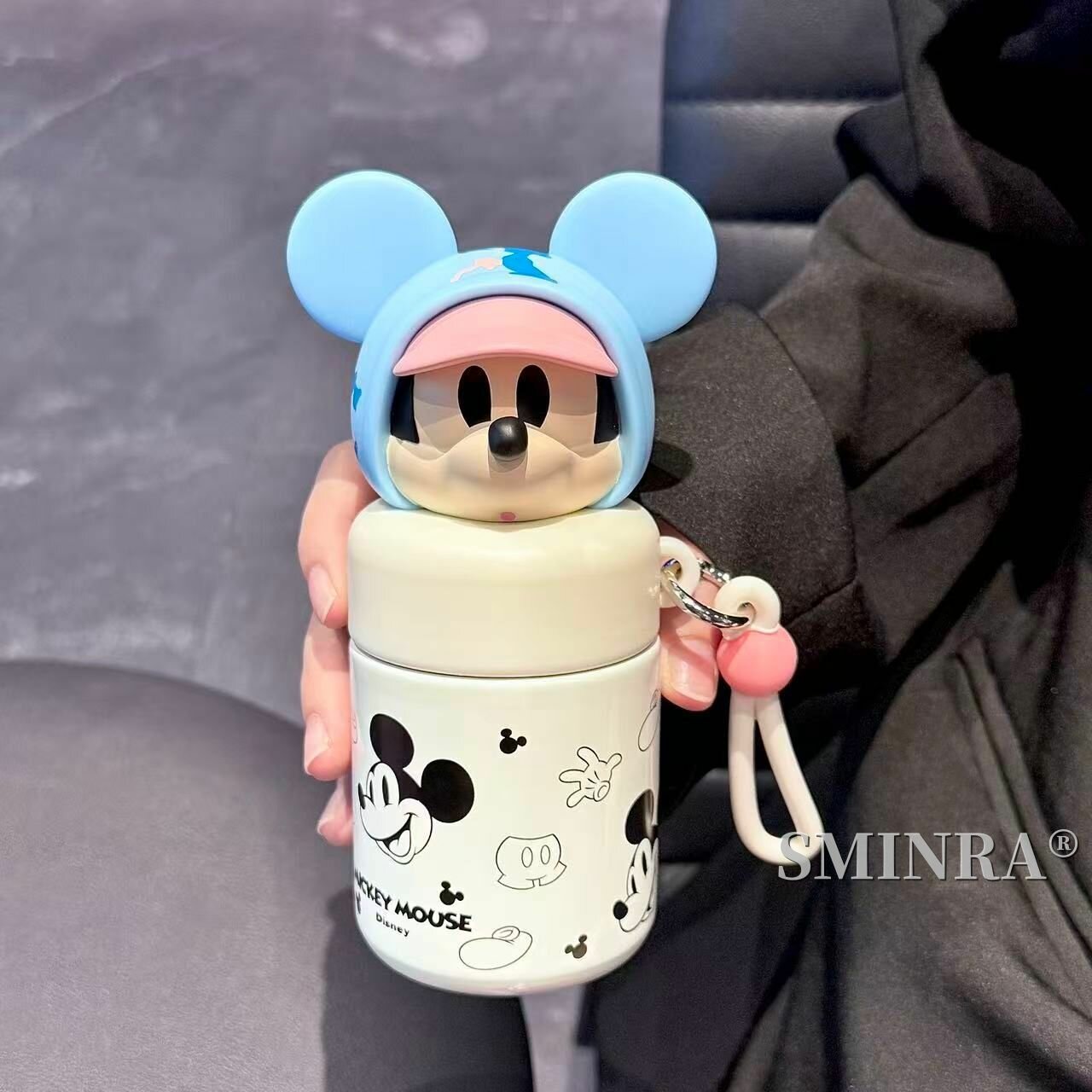 Детская термокружка Disney, новая, Джуди Ник Стич, высококачественная кружка для воды, студенческая кружка с двумя трубочками для питья