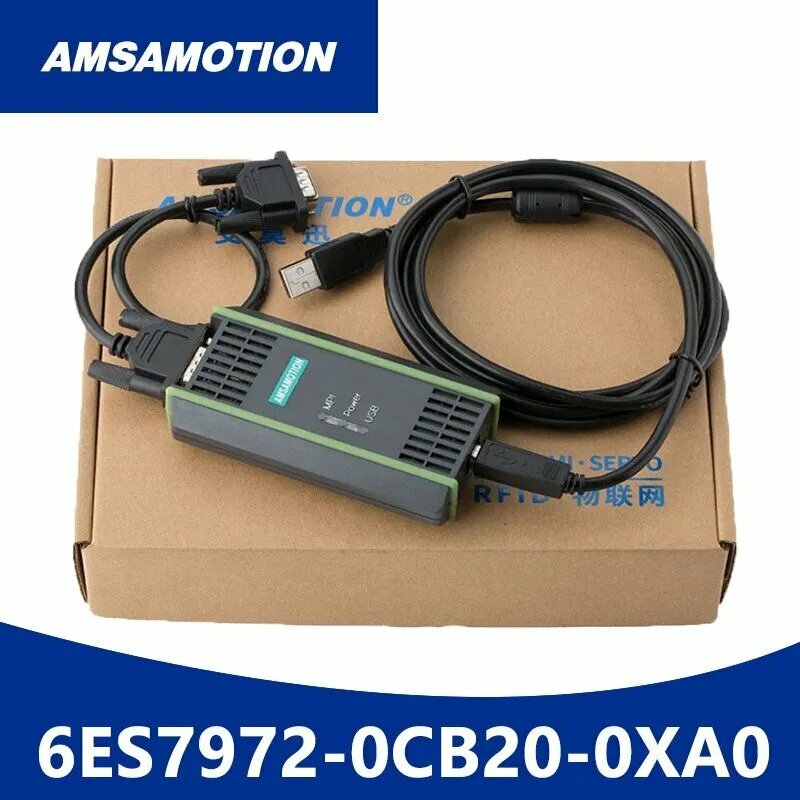 6ES7972-0CB20-0XA0 USB-кабель-адаптер для ПК для Siemens S7-200/300/400 RS485 Profibus MPI PPI DB9-контактный