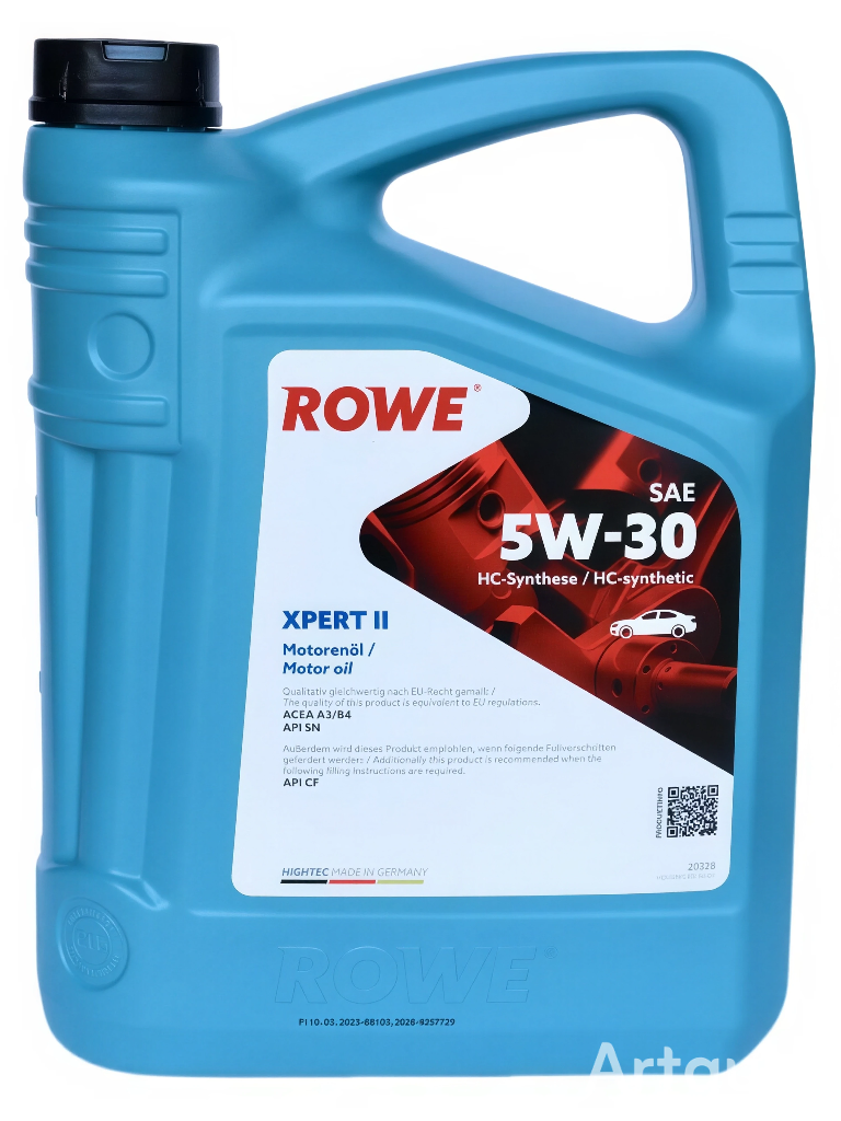 ROWE hightec xpert ii sae 5w-30 5W-30 Масло моторное, НС-синтетическое, 4 л