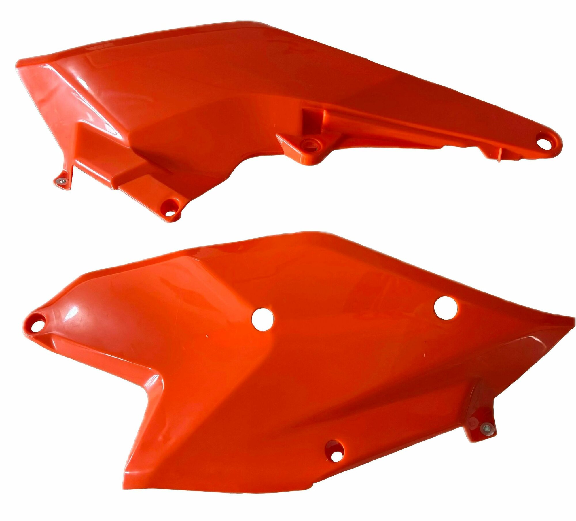 Пластик боковой задний (пара) KTM 2017/KEWS K16 (оранжевый)