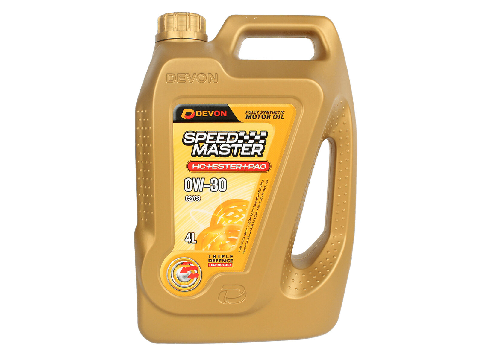 Масло моторое DEVON SPEED MASTER 0W30 4л