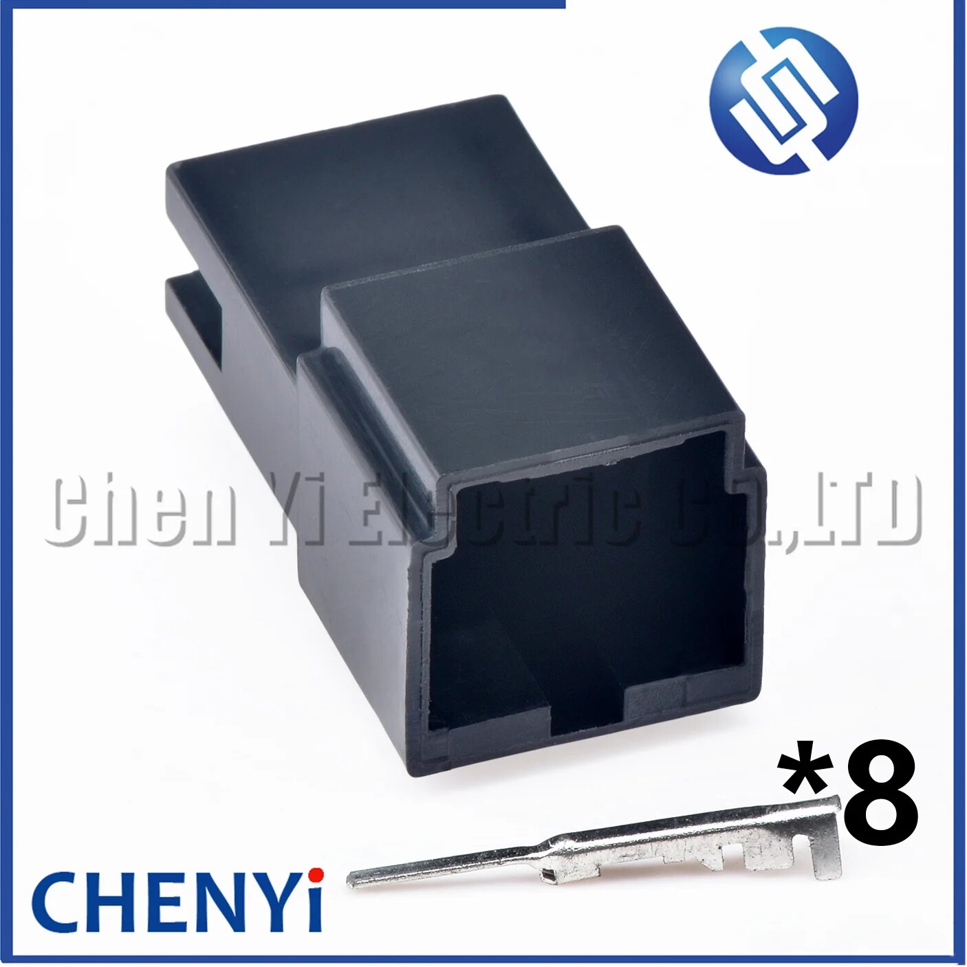 8-контактный разъем «Мама» или «папа» для автомобильного усилителя мощности, радио, male with Pin