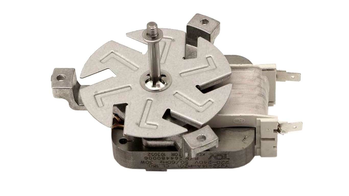 Вентилятор в сборе для духового шкафа Beko 264480006, 264480014 (YJ72-14A-HZ01, 30W)