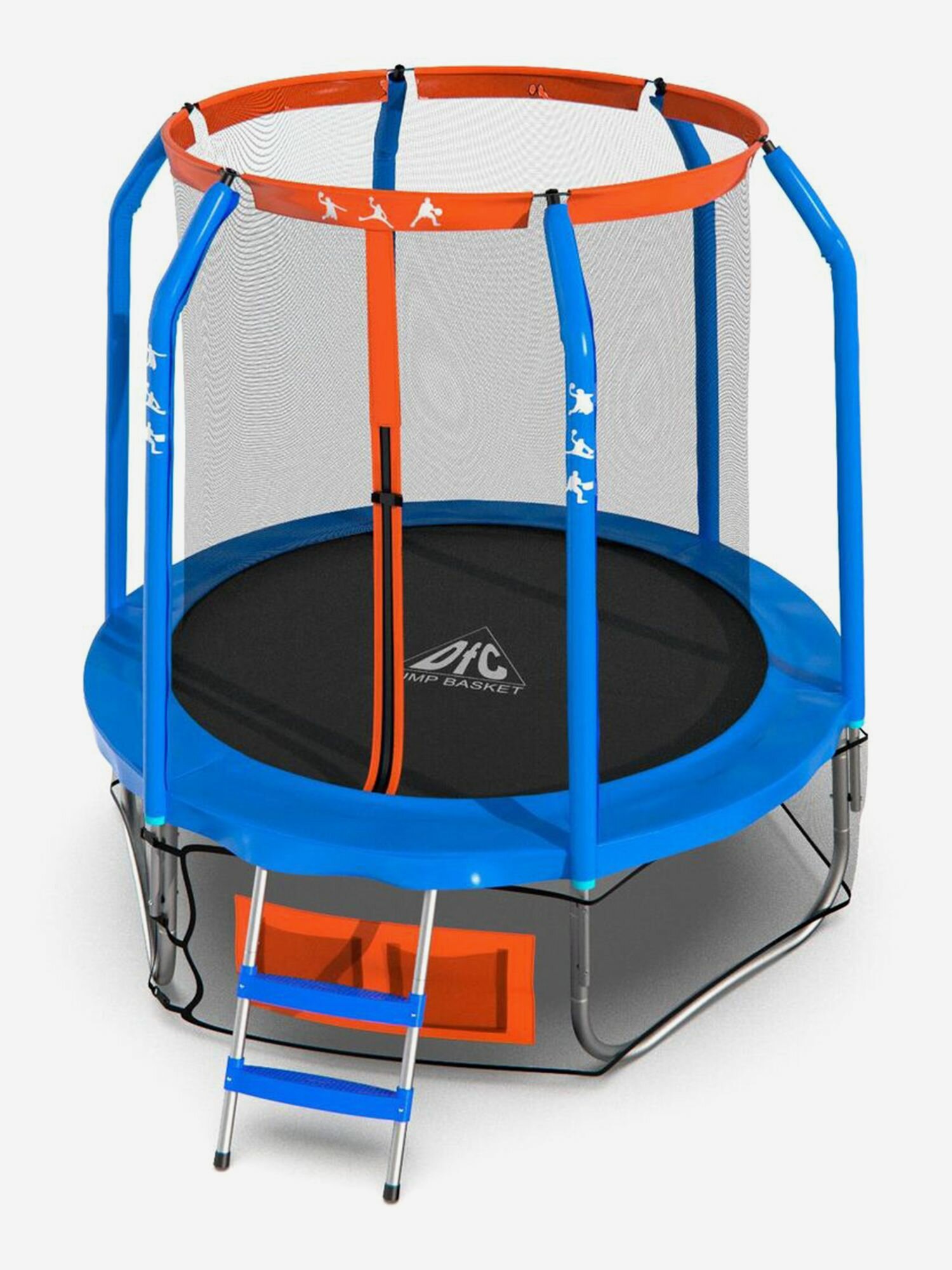 Батут DFC JUMP BASKET 6ft (183см) 6FT-JBSK-B