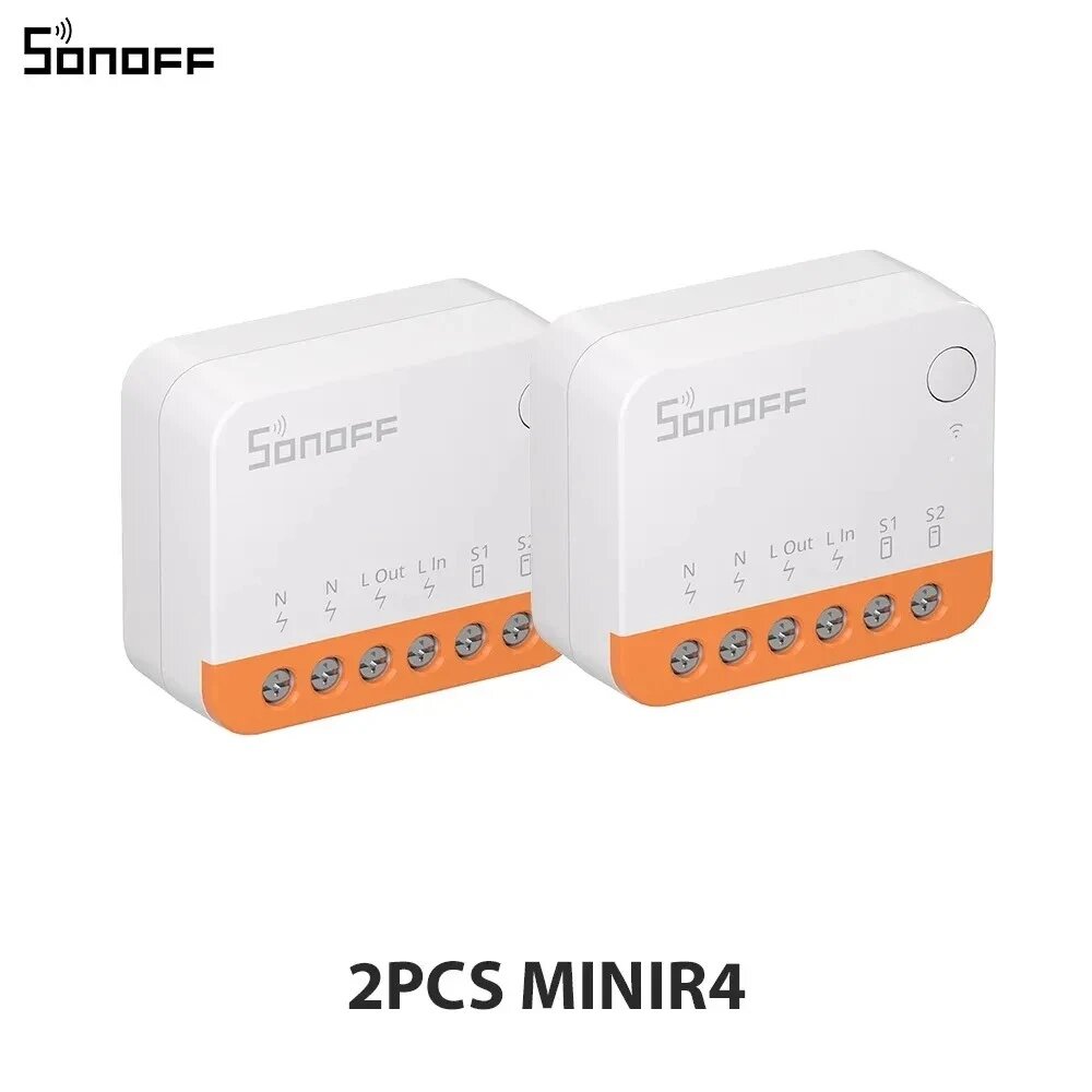 SONOFF MINIR4 Wi-Fi умный выключатель Mini r4(2PCS)