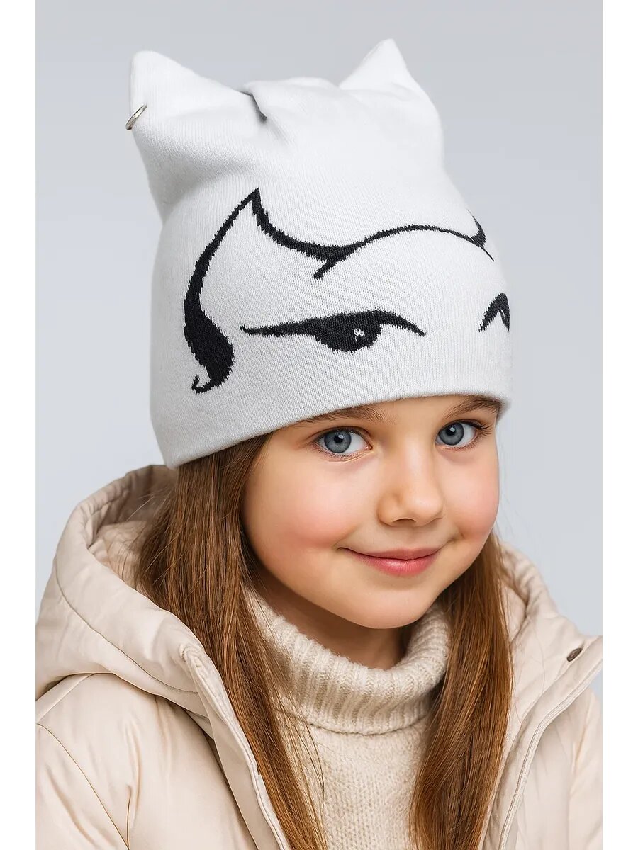 Шапка новинка осень - зима 2025-2026 для девочек