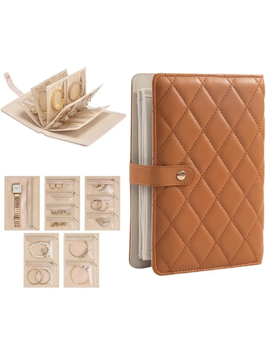 Органайзер для ювелирных изделий с застежкой-молнией