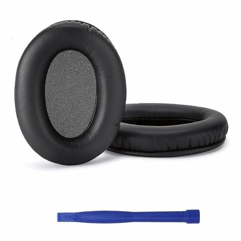 Амбушюры для HyperX Cloud2, - черная кожа