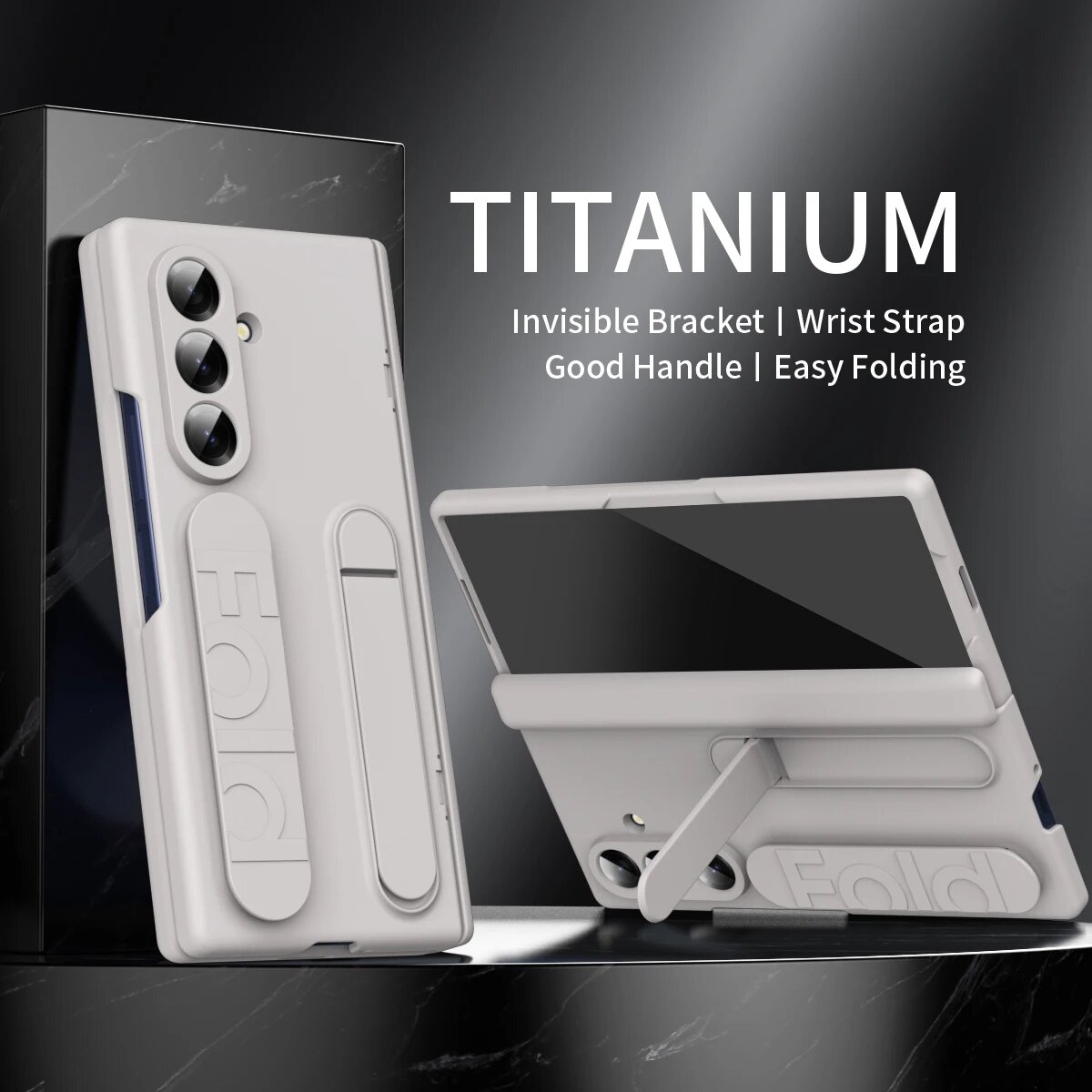 Чехол Titanium для Samsung Galaxy Z Fold с ремешком