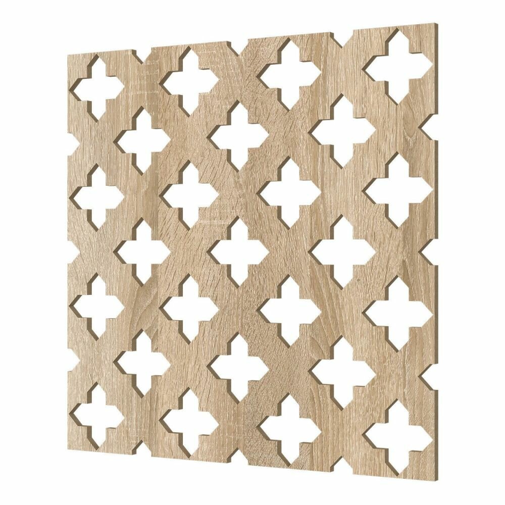 Перфорированная Панель Cosca Готика ХДФ Дуб Сонома В2070хШ930 мм / Коска.