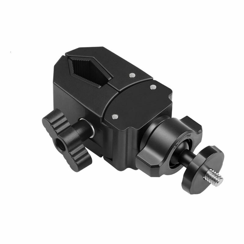 Регулируемый держатель для камеры с резьбой 1/4 дюйма и поворотом на 360 градусов для штативов