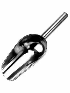 Совок для угля и золы - Прочный металлический совок для камина, мангала, печи и котла