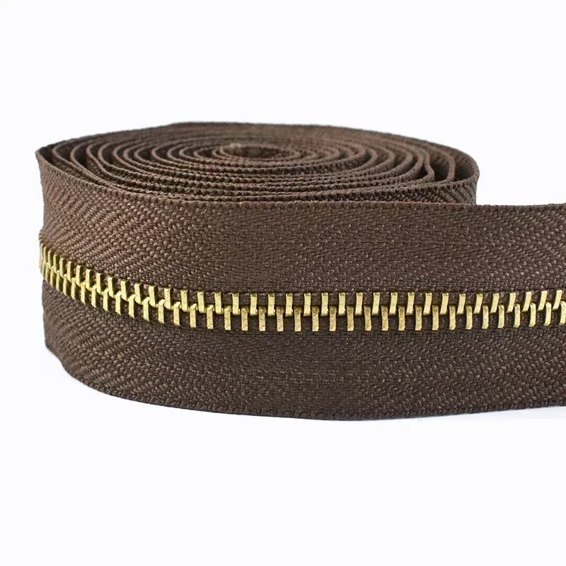 1-5 метров Meetee 5 # Металлические молнии по метрам, сумка-кошелек, рулонная молния для шитья, застежка-молния, ремонтные комплекты, аксессуары для самостоятельного изготовления