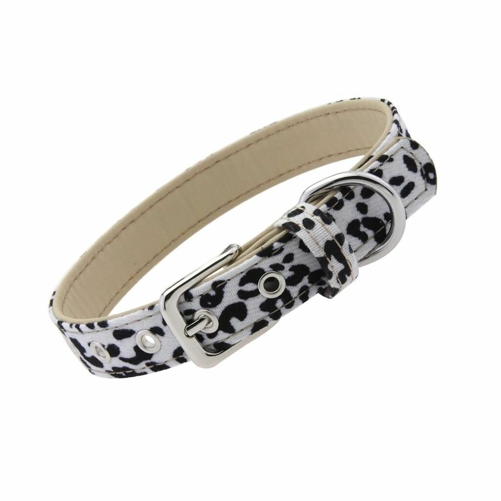 Регулируемый ошейник-чокер из искусственной кожи с леопардовым принтом