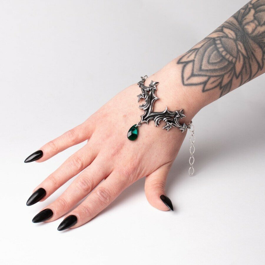 Браслет, искусственный камень