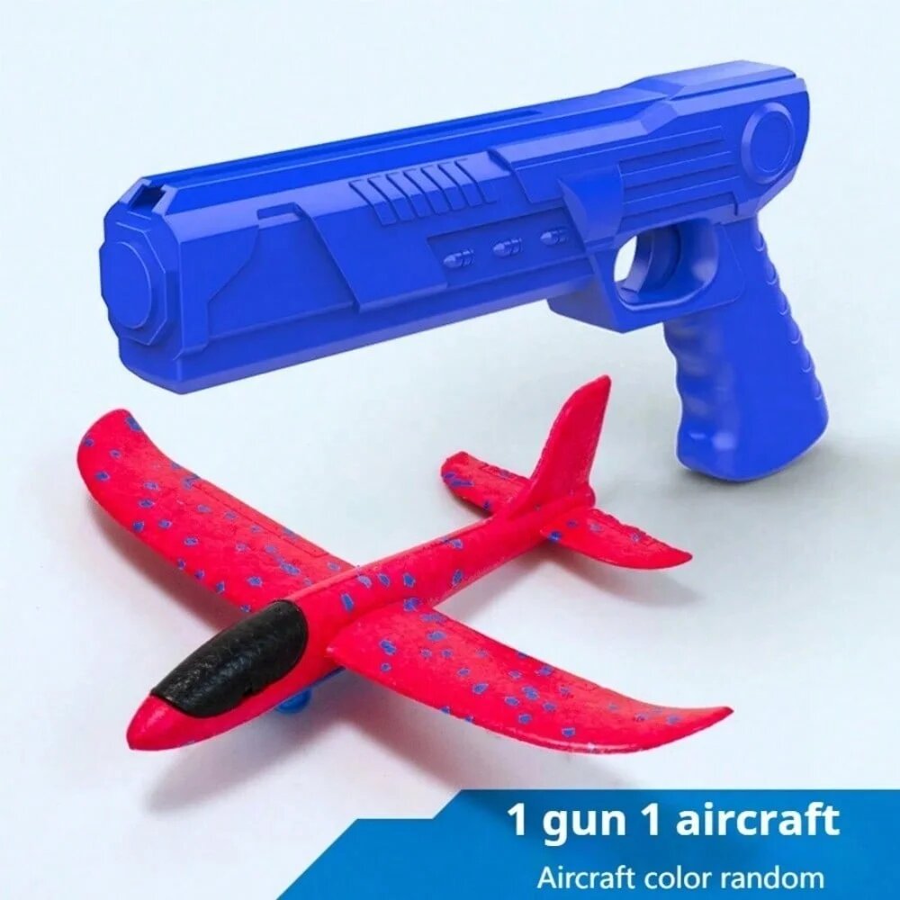 Детские Самолеты-катапульты: Пластиковые Летающие Игрушки Из АБС-пластика Для Игр На Улице, Унисекс, В Форме Самолета