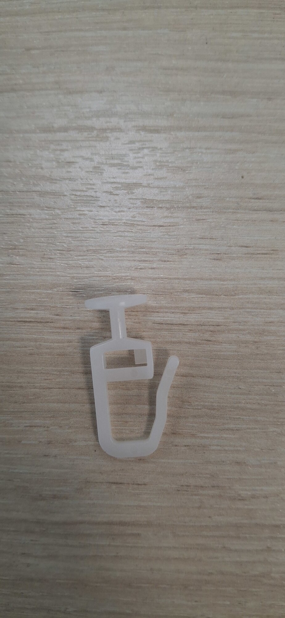 Крючок для штор Base 2.9 см цвет белый 50 шт.