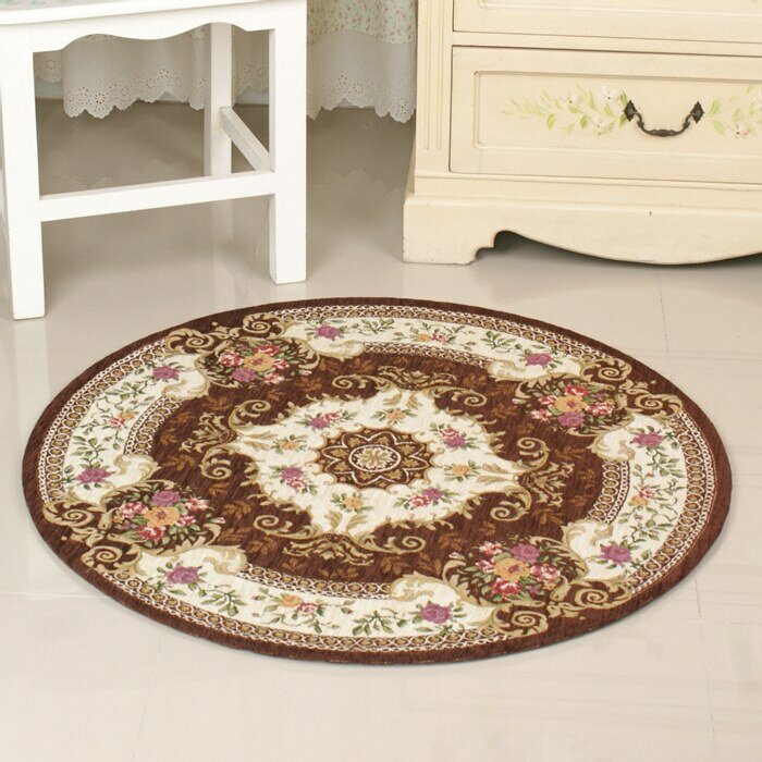 Минималистичный круглый ковер в скандинавском стиле, европейский стиль, круглый коврик для спальни, подвесная корзина, напольный коврик, подвесное кресло, круглый мат, подушка для кресла-качалки в гостиной