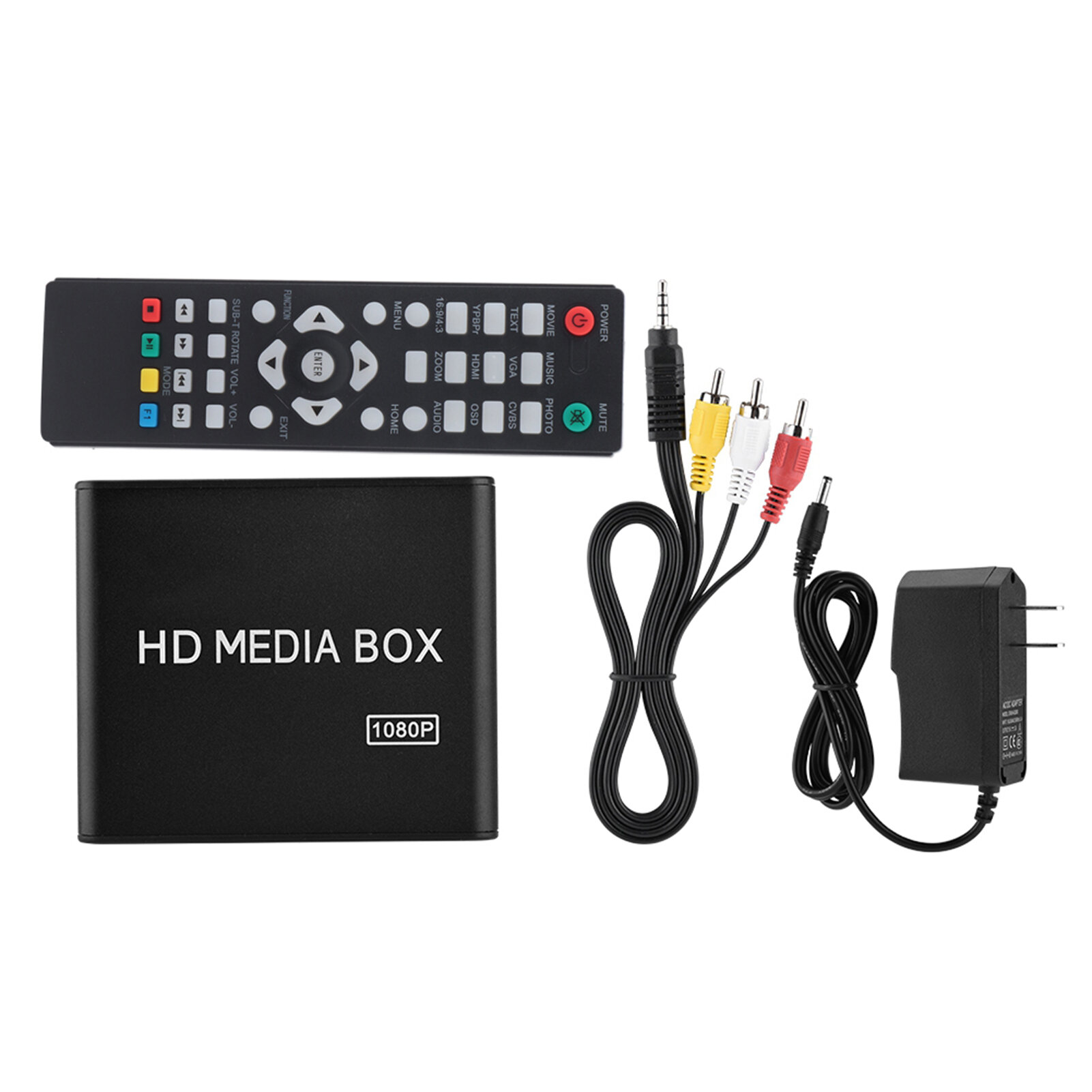 Медиацентр с объемным звуком 1080p, выходом HDMI, компонентным видеовыходом AV YPrPb и цифровым аудиоинтерфейсом для домашнего кинотеатра.