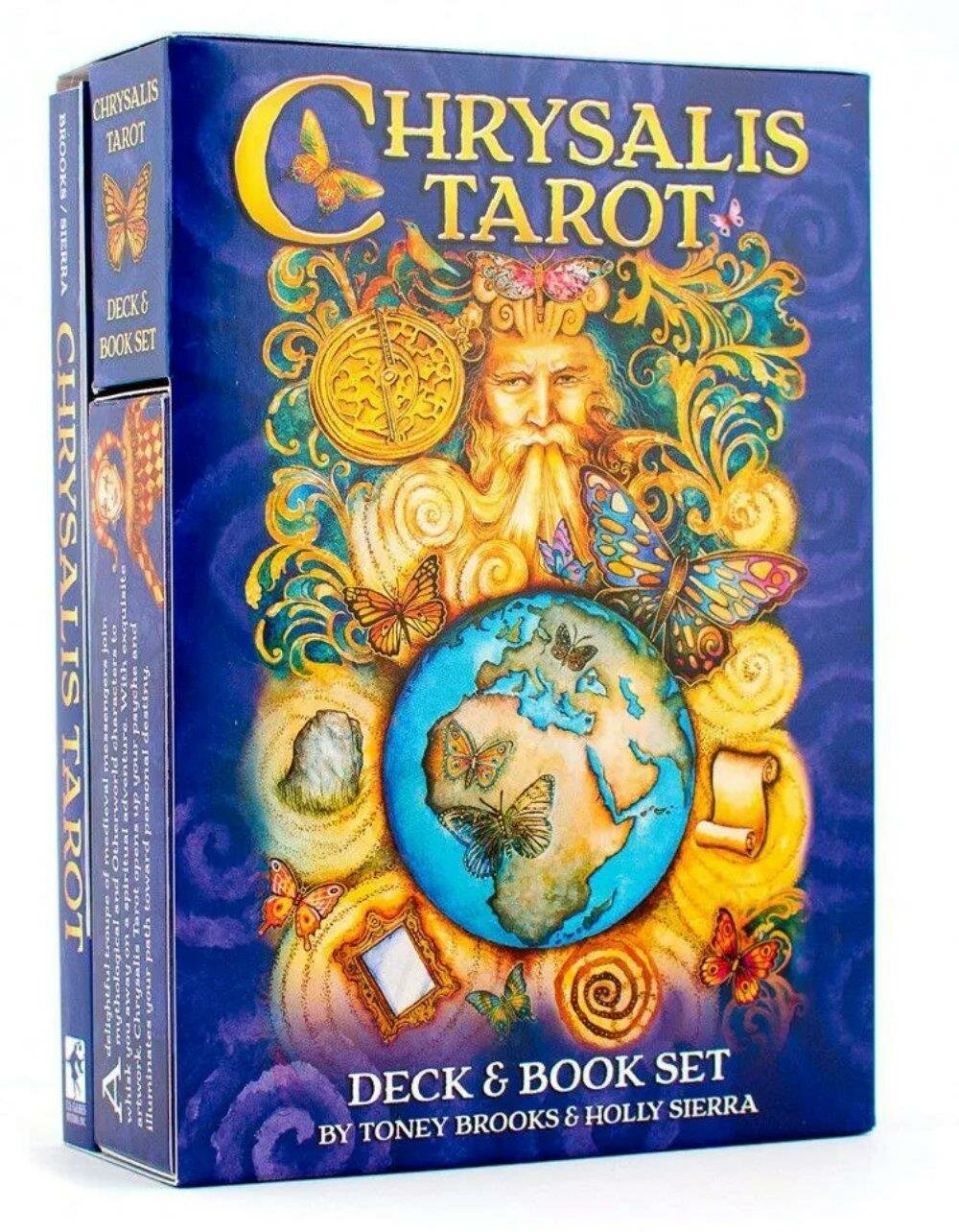 Карты Таро "Chrysalis Tarot Deck Book Set" US Games / Набор книг и колода Хризалис 63405 US Games Systems