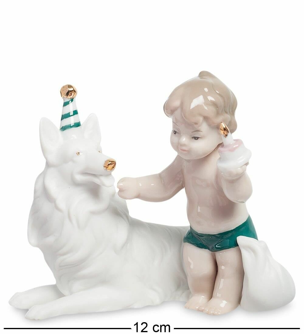 Фигурка настольная Празднуем вместе (Pavone) A1983295 Pavone, Фарфор, в подарок