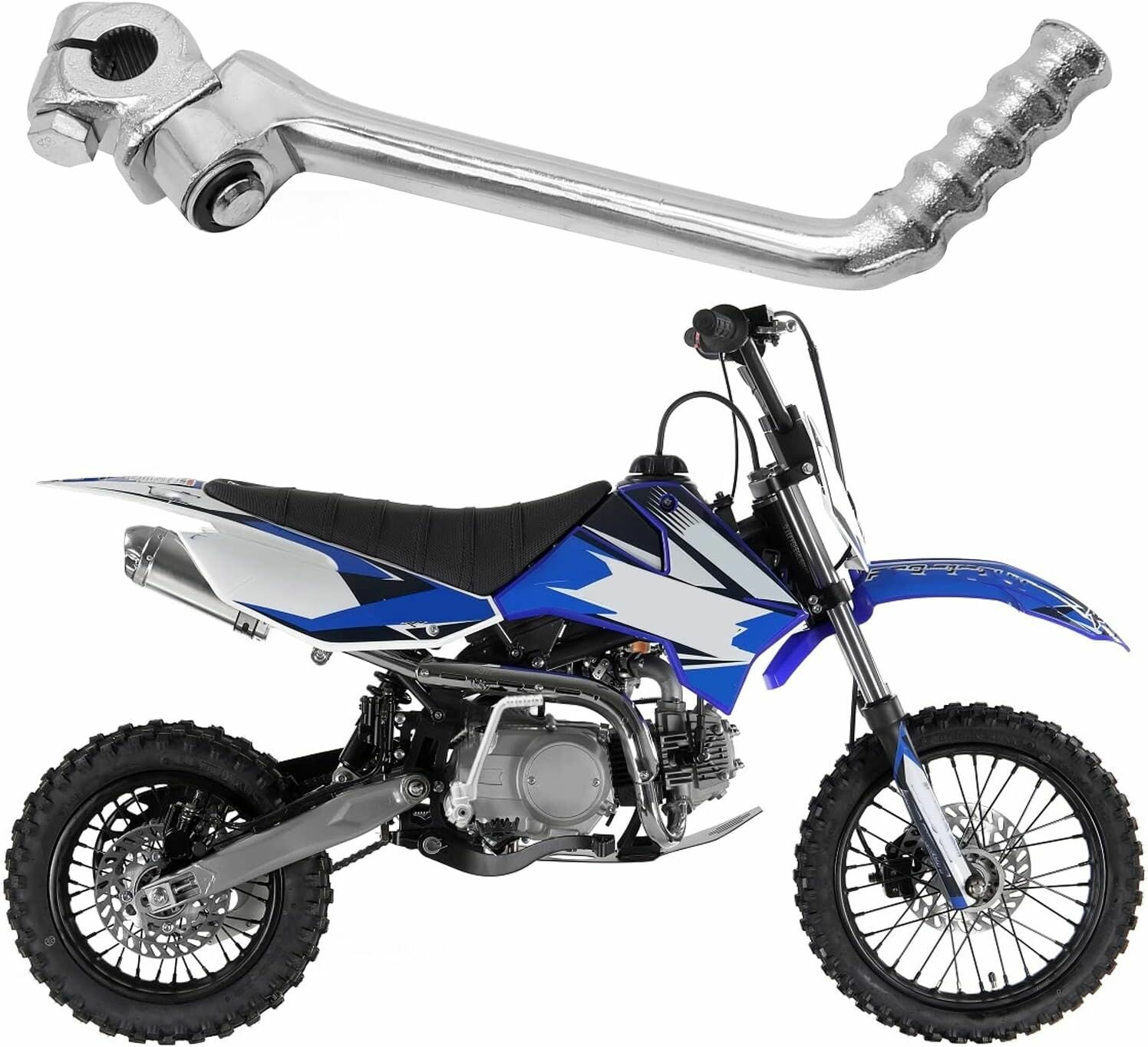 Рычаг кикстартера на мотоцикл и питбайк 16 мм