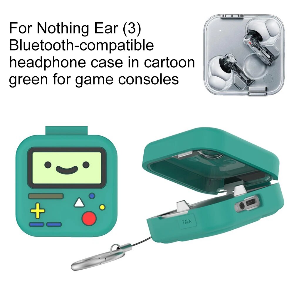 Чехол для наушников Nothing Ear 3 iHseno силиконовый