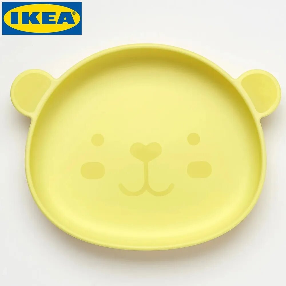IKEA икеа Детская посуда KANONKUL (тарелка), без BPA