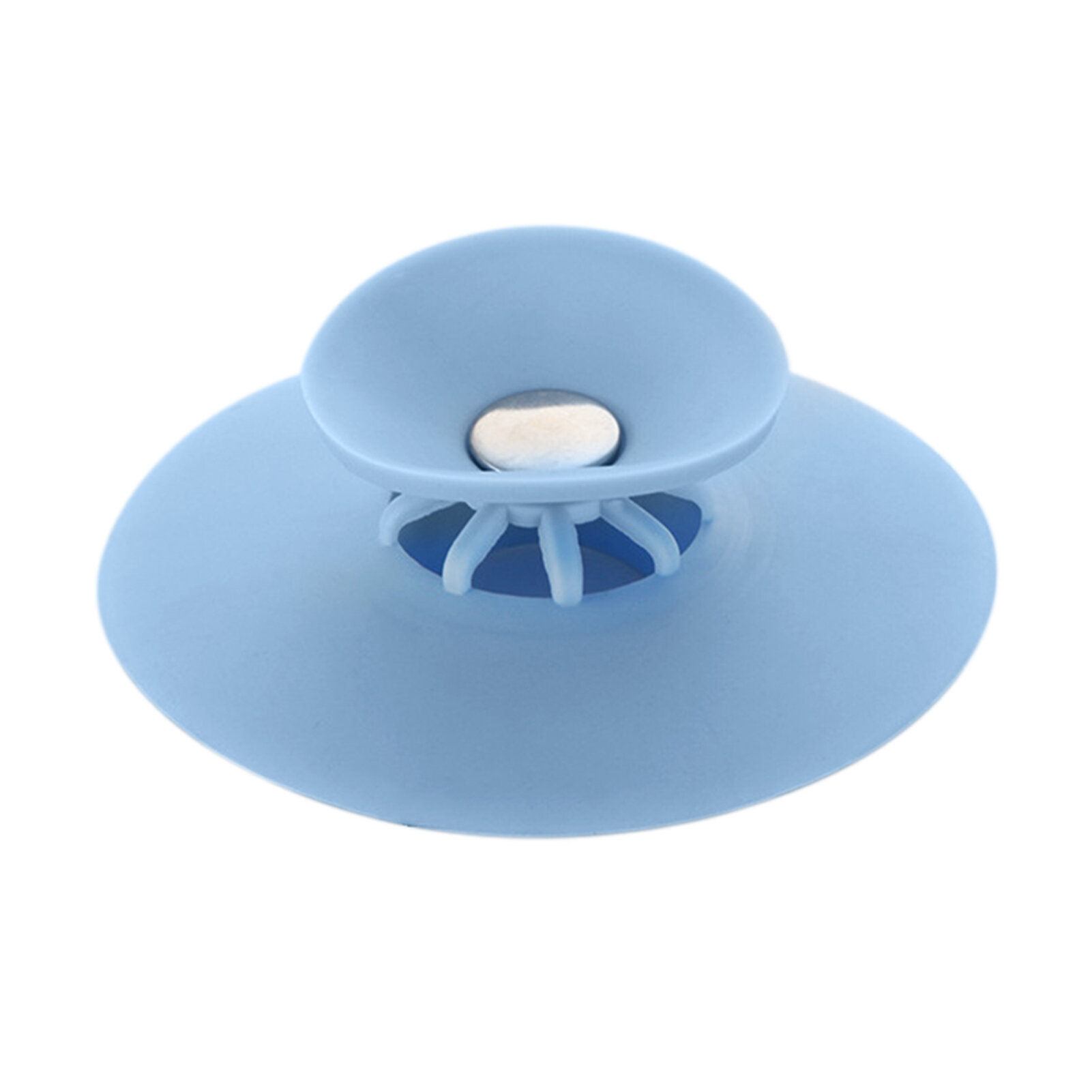 Переносной силиконовый пробка для ванны с сеткой, ловец волос для слива раковины, фильтр для водяного бака, предотвращающий засорение, для кухни, ванной комнаты, повседневного использования, материал силикон, размер изделия 80*38мм, вес упаковки 26г,