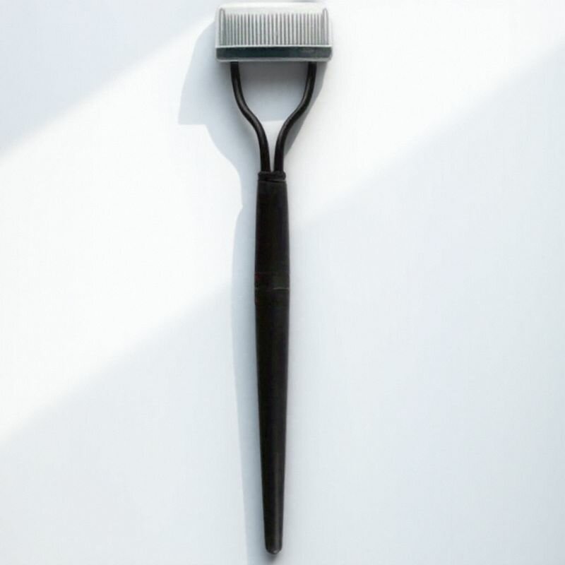 Щипцы для ресниц с расческой, аппликатор для туши, инструмент для макияжа, расческа для бровей.