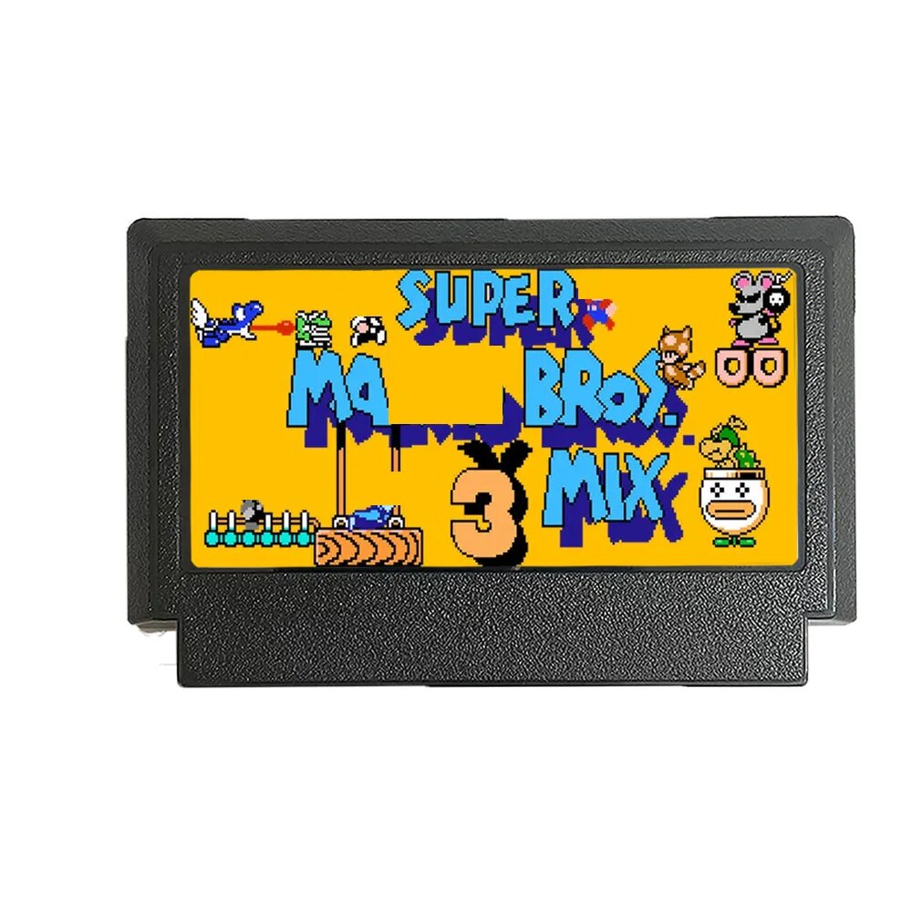 Картридж Игра 8bit: Super Mario Bros.3 mix