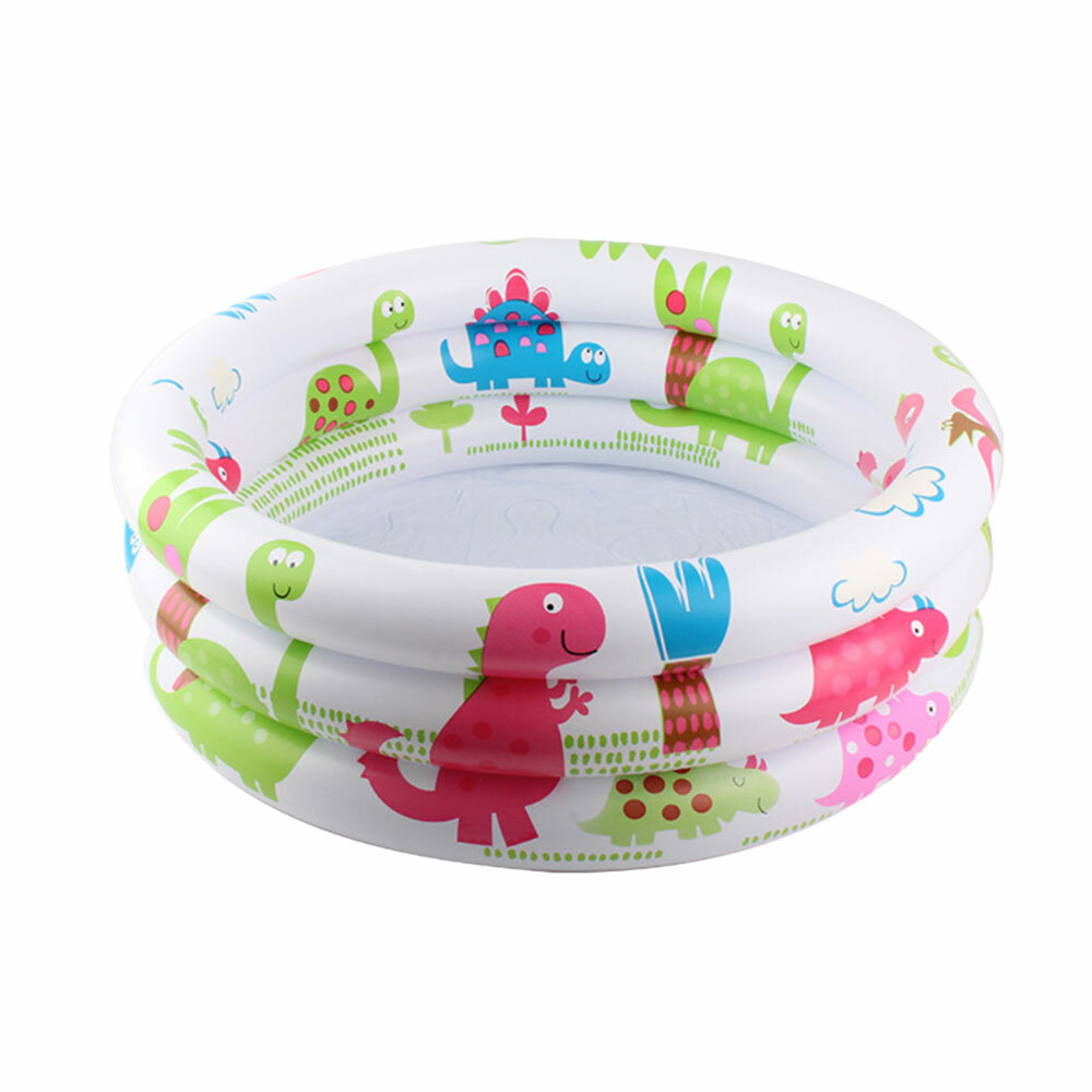 Надувной детский бассейн 60x25 см, ванночка для купания малышей, бассейн для летнего отдыха на заднем дворе.