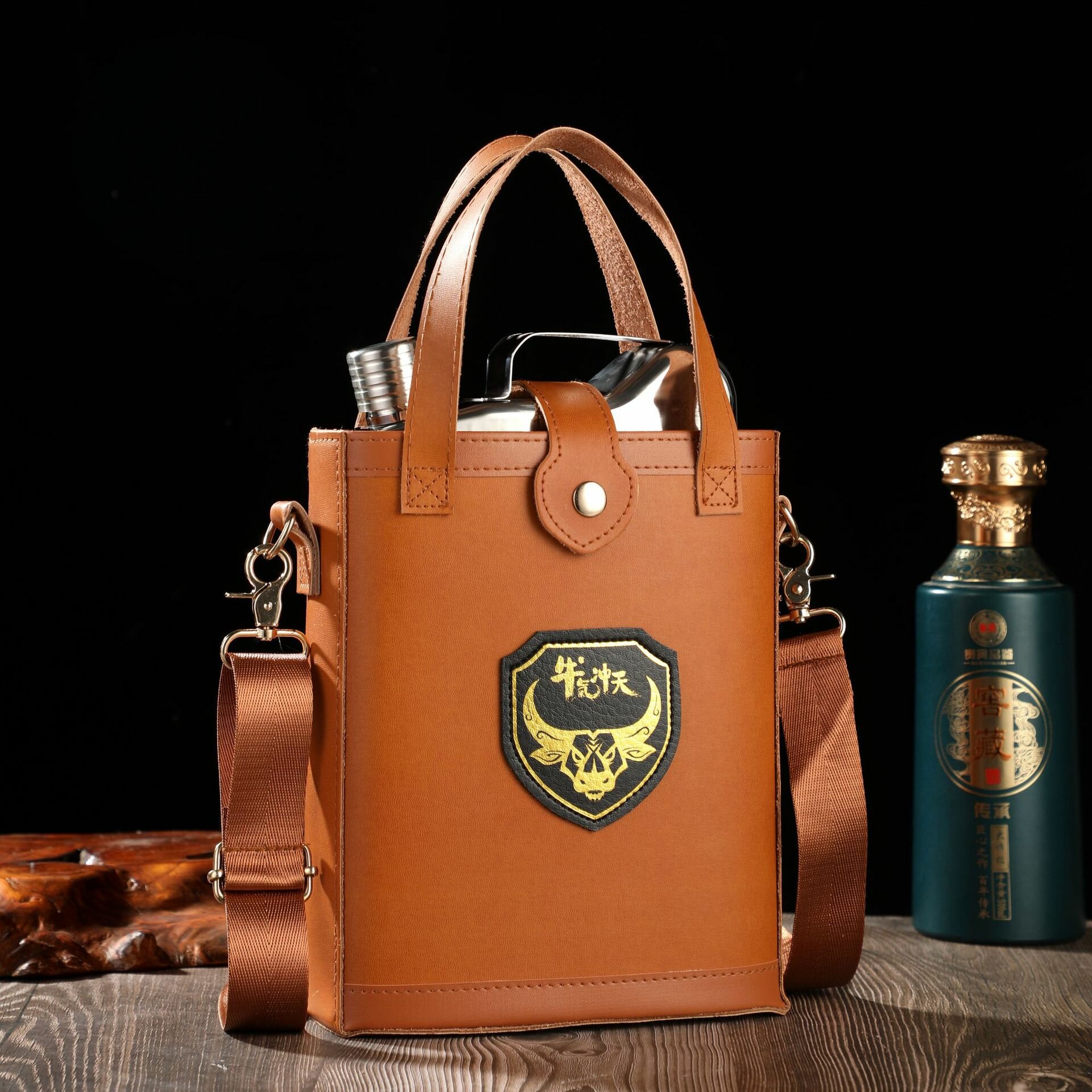 Утолщенный немецкий высококачественный портативный винный фляга из нержавеющей стали 316 304, 3 джина, 2.5kg 3.5kg винный бочонок, русский винный набор