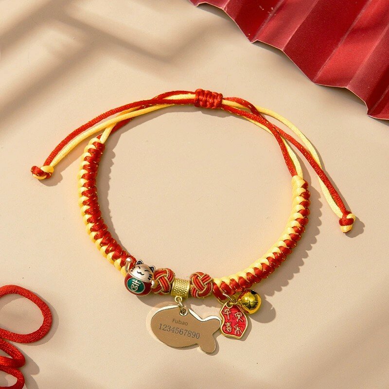 Ошейник для кошек, ошейник-браслет, ошейник-ожерелье, ошейник для кошек с гравировкой, ошейник с колокольчиком против